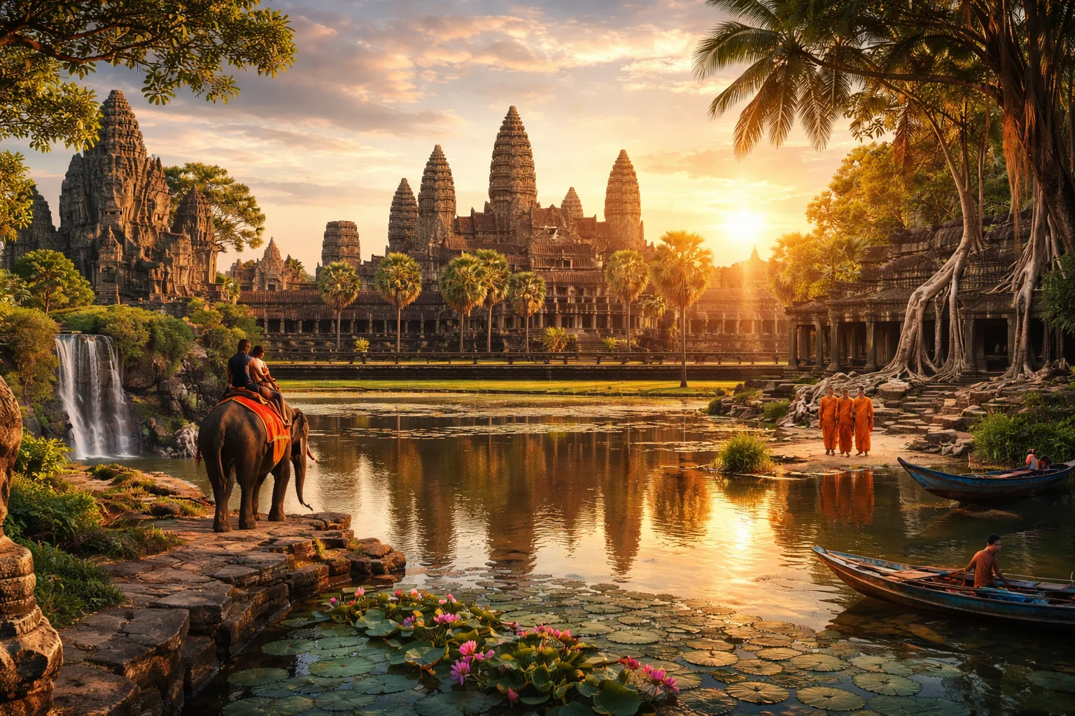 Cambodia Location Geography And History